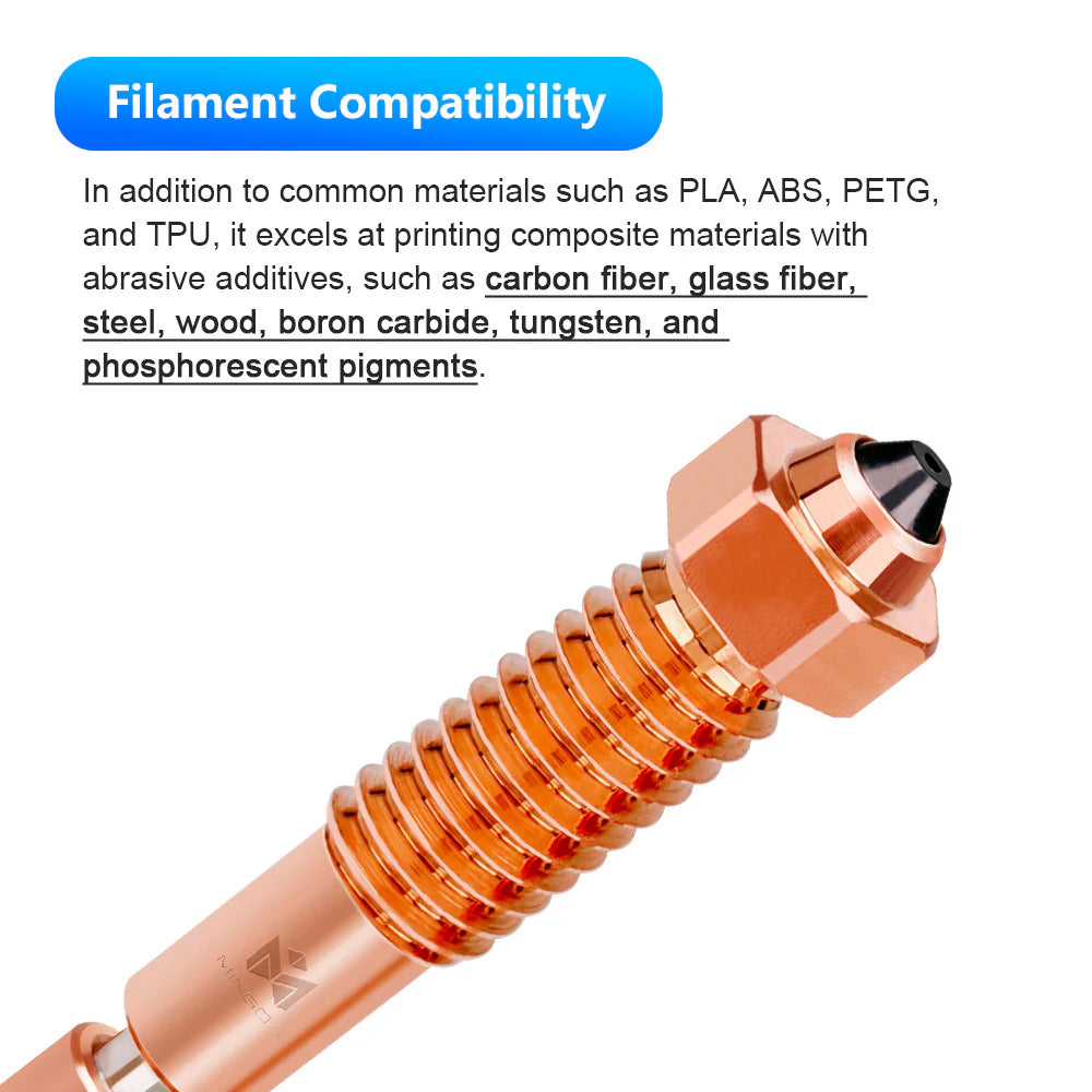 MingDa MD-400D Integrated High Coat Hardened Steel Nozzle - 3D Printers ...