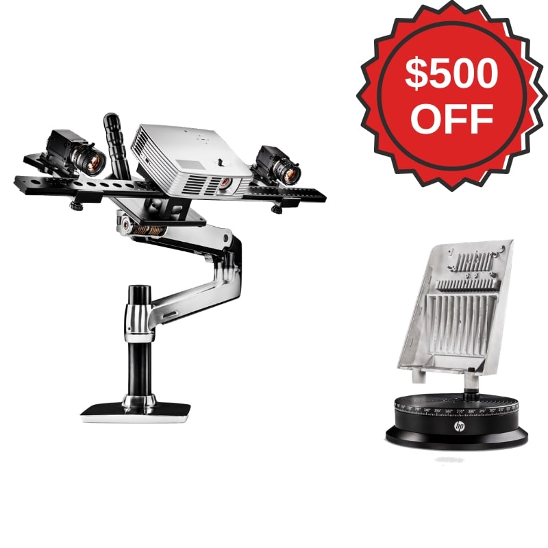 HP 3D Scanner Pro S3 With HP 3D Dual Cameras Free HP 3D Automatic ...