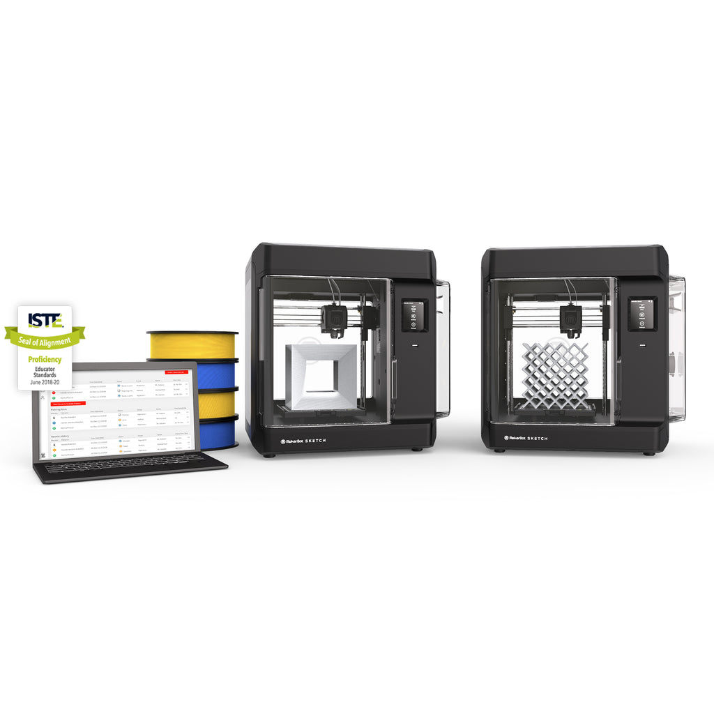 MakerBot SKETCH 3D Classroom Bundle Two 3D Printer Setup - 3D Printers ...